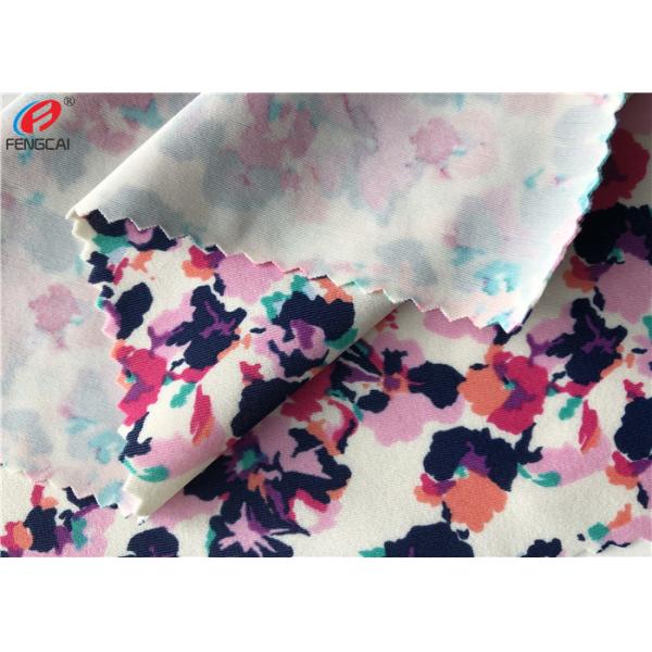 Quality Flower Printed Polyamide Waterproof Nylon Spandex Fabric For Swimwear for sale