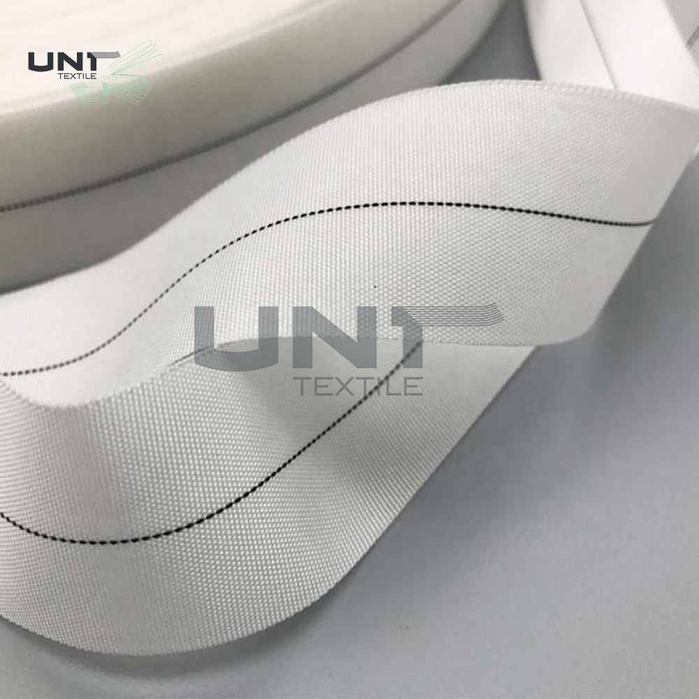 Quality White Woven Garments Accessories Nylon Wrapping Tape With Coating for sale