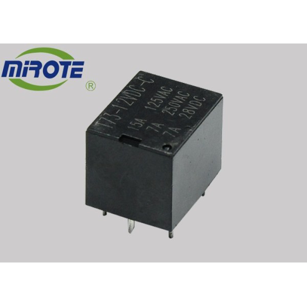 Quality Micro  Powerful 12 Volt 10 Amp Relay 5 Pins Copper SPDT PCB Mount heavy duty automotive relay for sale
