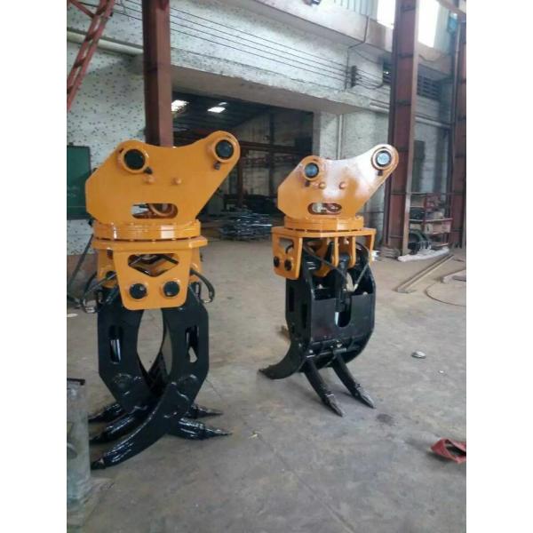 Quality Q355B High-Quality 47'' Excavator Hydraulic Ratating Grapple Customizable Color for sale