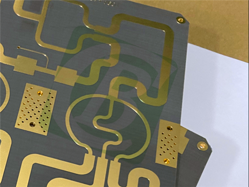 Quality Rogers RT/duroid 6035HTC RF-10 Double Layer RF PCB built on 30mil Core Laminate for sale