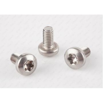Marine Grade White Stainless Steel Screws , Industrial Round Head Screws