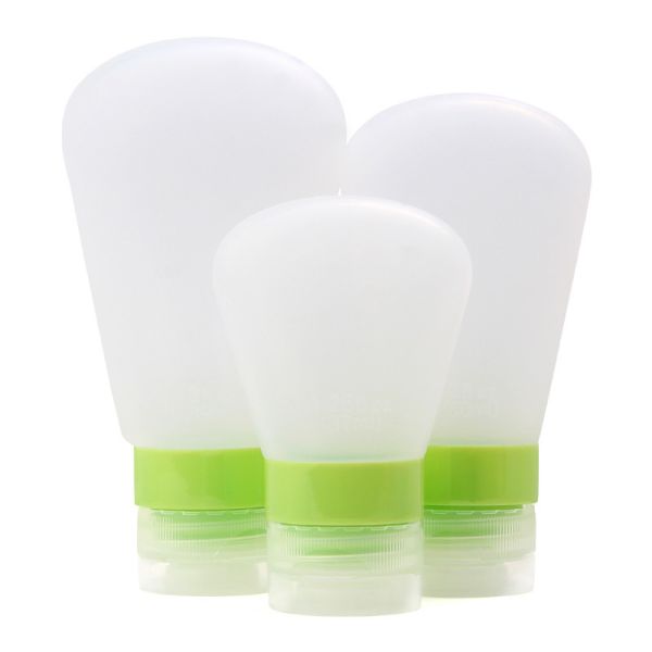 Quality Convenient Silicone Travel Bottle Kit Volume 37ml / or Custom 89ml Sample Free for sale