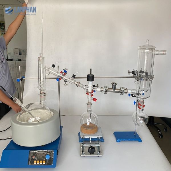 Quality CE 220v 2 Liter Short Path Distillation Equipment for sale