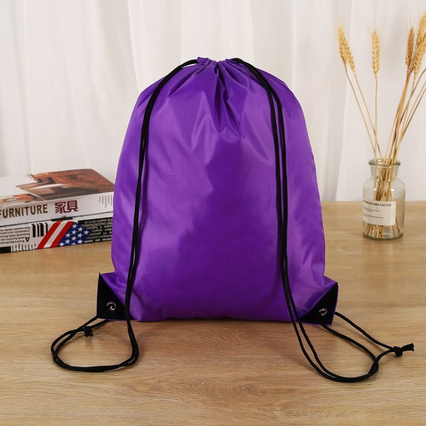 Quality Customized Drawstring Bag for Daily School Life Multi-Functional Polyester for sale