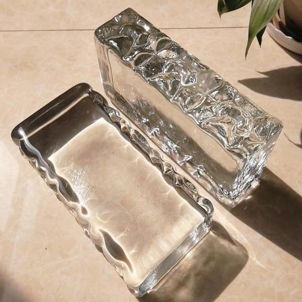 Quality Durable and Aesthetically Versatile Glass Brick Blocks for Indoor and Outdoor for sale