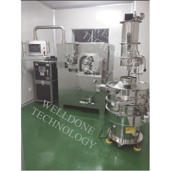 Quality SUS304 Fluidized Bed Granulator , Heat Sensitive Compact Roller Machine for sale