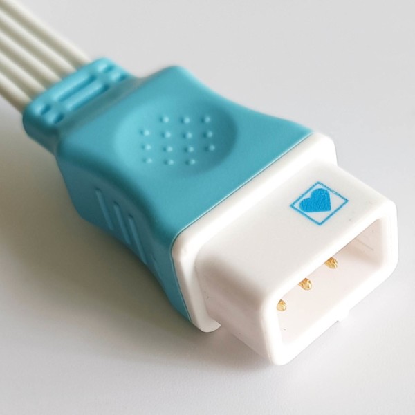 Quality Disposable Covidien IEC Clip 98980317313 5 Lead ECG Cable for sale