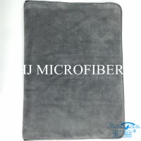Quality Grey Color Car Cleaning Cloth Towel High-Low Pile Car Wash Tools Microfiber for sale