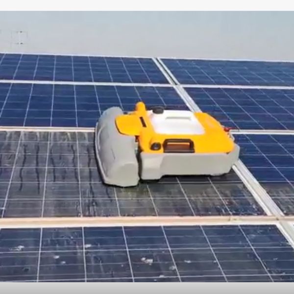 Quality 28 Kgs PV Cleaner Robot With Reliable LDS Navigation System For Versatile for sale