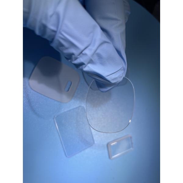 Quality Customized Laser Cut Sapphire Crystal Glass Sapphire Optical Protective Window for sale