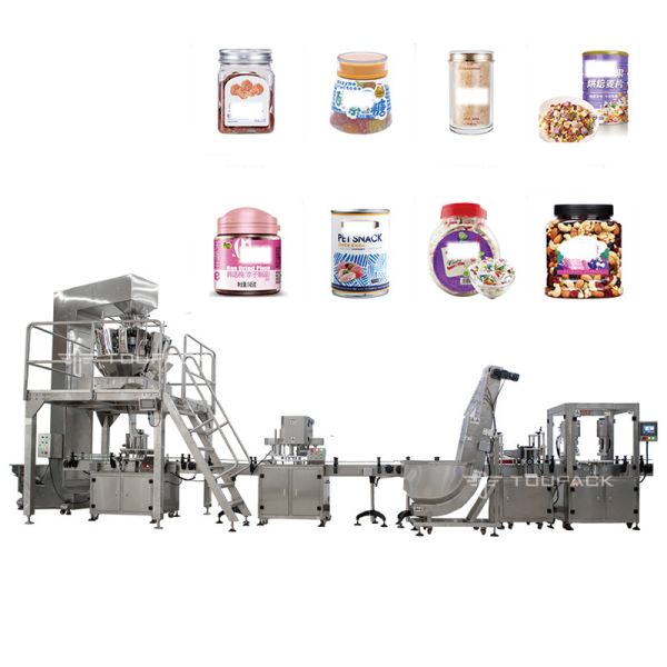 Quality Fully Automatic Food Can Filling Machines for sale