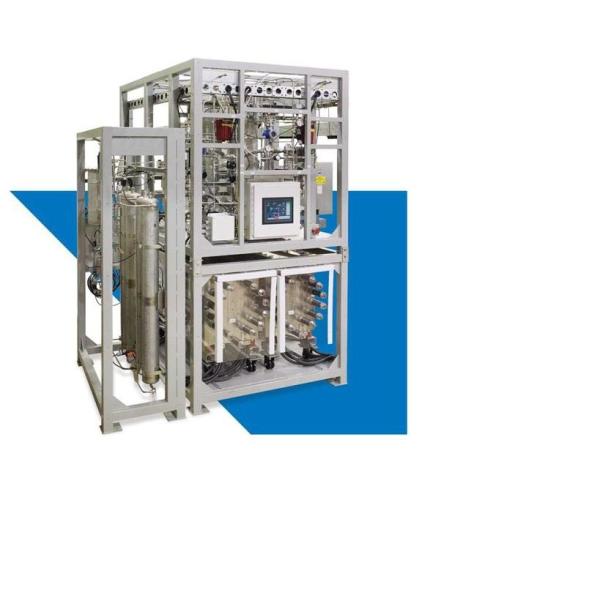 Quality Skid Mounted 4500m3/h Hydrogen Generation Plant 50kw 50Hz 250KVA for sale