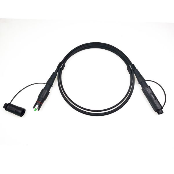 Quality 0.3dB Single Mode Outdoor Patch Cord SC MPO FTTA Waterproof for sale