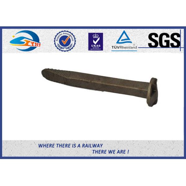 Quality Offset Head Metal Fence Railroad Track Spikes / Rail Screw Spikes for sale