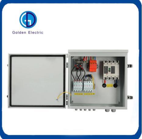 Photovoltaic DC 1000V 4 Channel Electrical Steel Combiner Boxes Distribution Box for Solar Energy System
