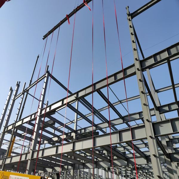 Quality Customizable Steel Structure Workshop with Glass Wool Panels for sale
