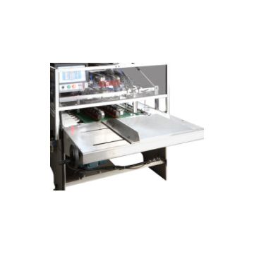 Quality Kraft Semi - Automatic Paper Bag Making Machine / Hand Bag Making Machine By The for sale