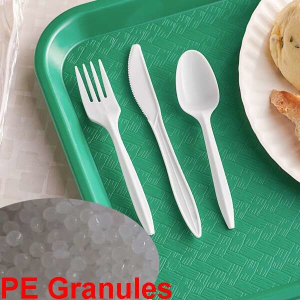 Quality Virgin LDPE Granules For Disposable Cutlery Raw Material for sale