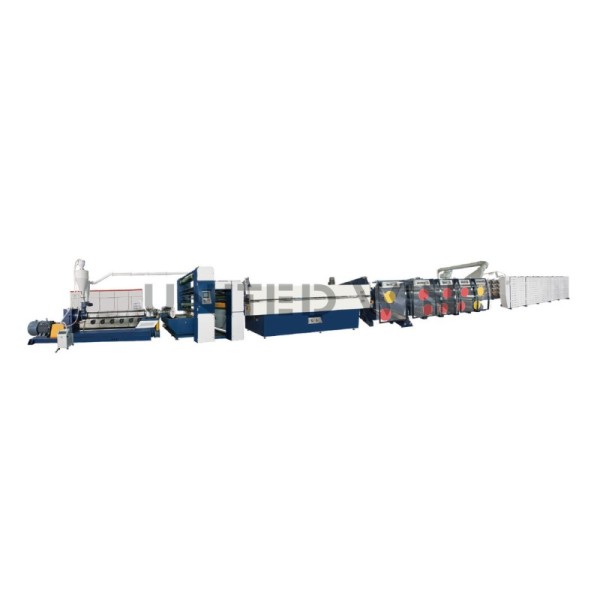 Quality 100kg/H Artificial Grass Production Line for sale