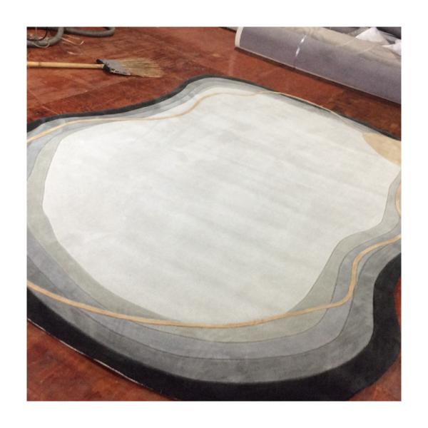 Quality Custom End Handmade Floral Carpet for Hotel Living Room in Any Color Pattern and for sale