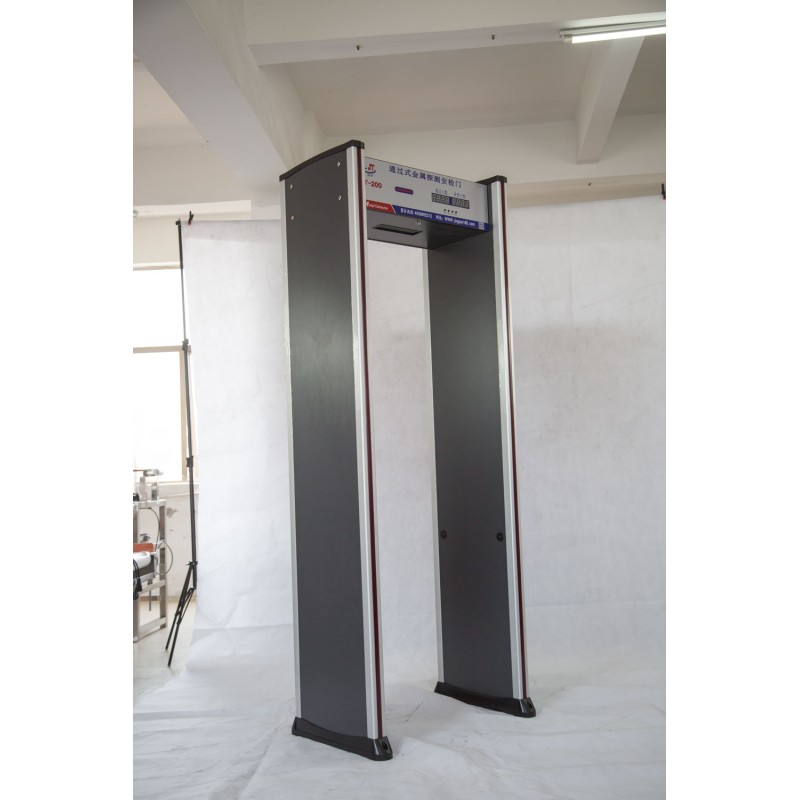 6 Zone Walk Through Metal Detector Machine - Professional security metal detection system