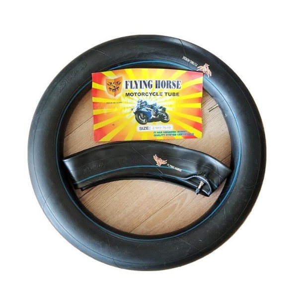 Quality Valves and 500% 530% Elogation Natural Rubber Inner Tube for 3.00-18 Motorcycle Tire for sale