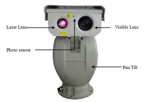 Quality Zoom Night Vision Long Range Infrared Laser Camera PTZ CCTV Camera CMOS Sensor for sale