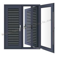 Quality Mill Finish 6061 T3-T8 6063 Aluminium Glass Louvers Window for sale