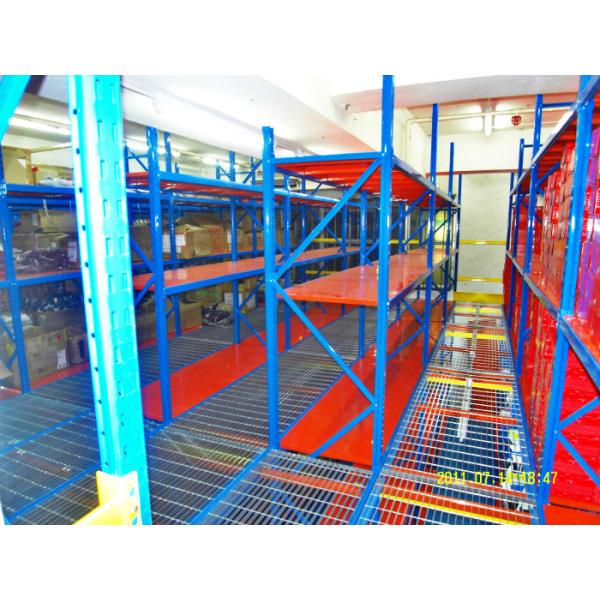 Quality Powder Coat Steel Rack Supported Mezzanine for sale