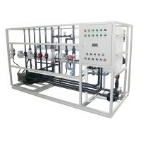 Quality Siemens S7 PLC Controlled Ocean Water Desalination Machine 100 To 1000 M3/Day for sale