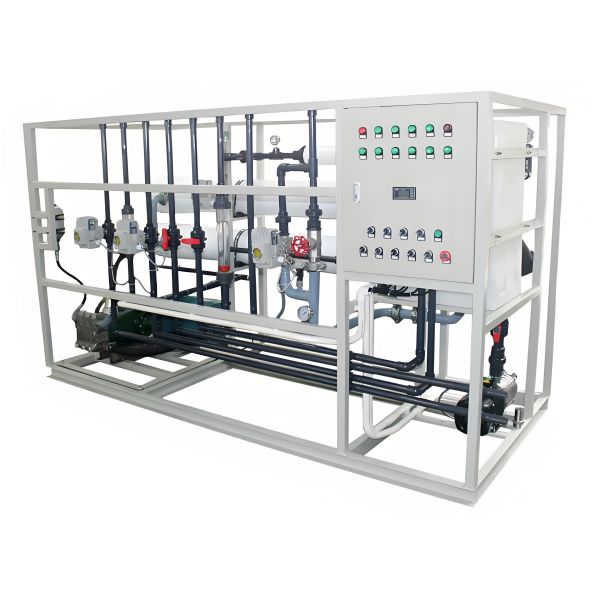 Quality Siemens S7 PLC Controlled Ocean Water Desalination Machine 100 To 1000 M3/Day for sale