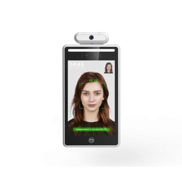 Quality Staff Attendance Face Recognition Terminal All In One Temperature Detection for sale