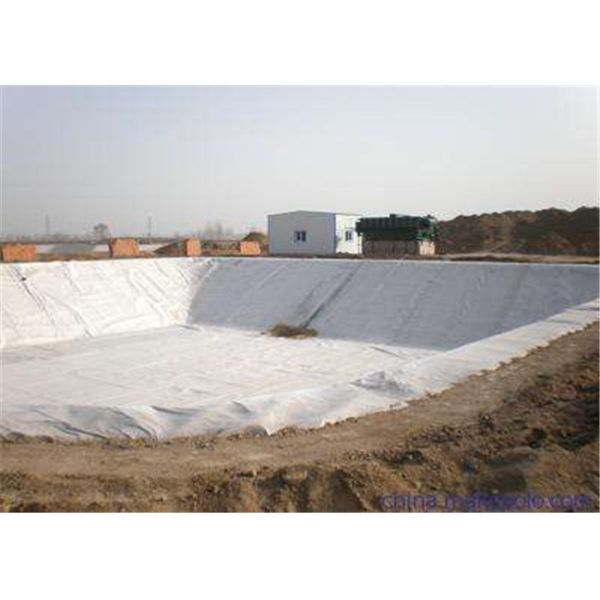 Quality White Non Woven Geotextile Fabric for sale