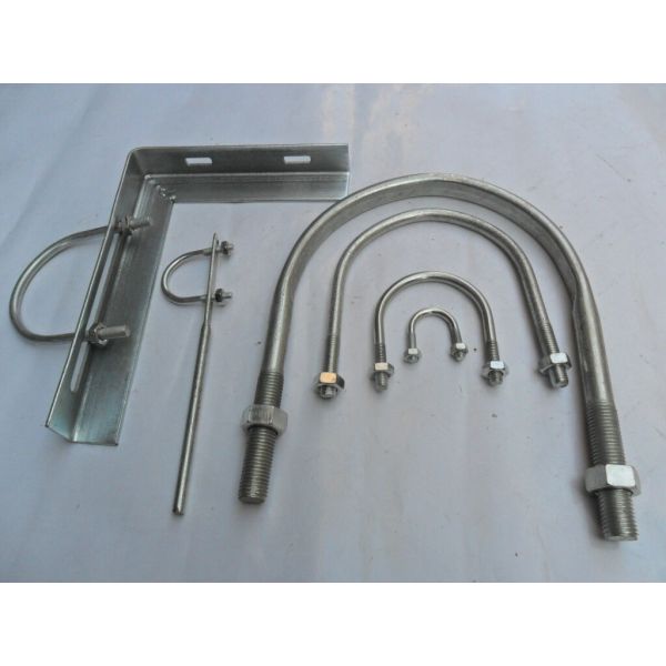 Quality Galvanized pipe clamp    ,U type pipe clamp for sale
