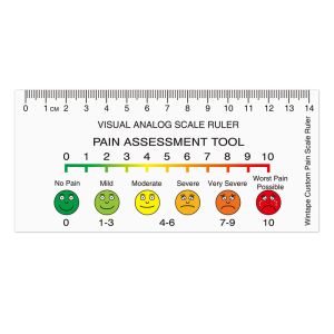Wintape Customized Visual Analog Scale Ruler Pain Assessment Scale Tool ...