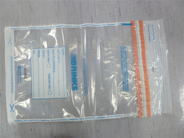 Quality Tamper Evident Self Adhesive Bag Plastic Security Deposit Money Bag for sale