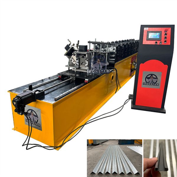 Quality 2024 Full-automatic high quality Angle and C channel 2 in 1 roll forming machine for sale