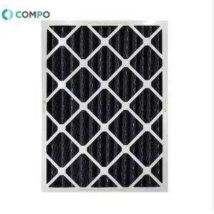 Quality H13 MERV 6 8 11 13 14 15 Pleated Hvac Air Filters with Aluminium Frame for sale