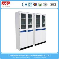 Quality Fireproof / Waterproof Biology Lab Furniture , Custom Medicine Cabinet PVC for sale