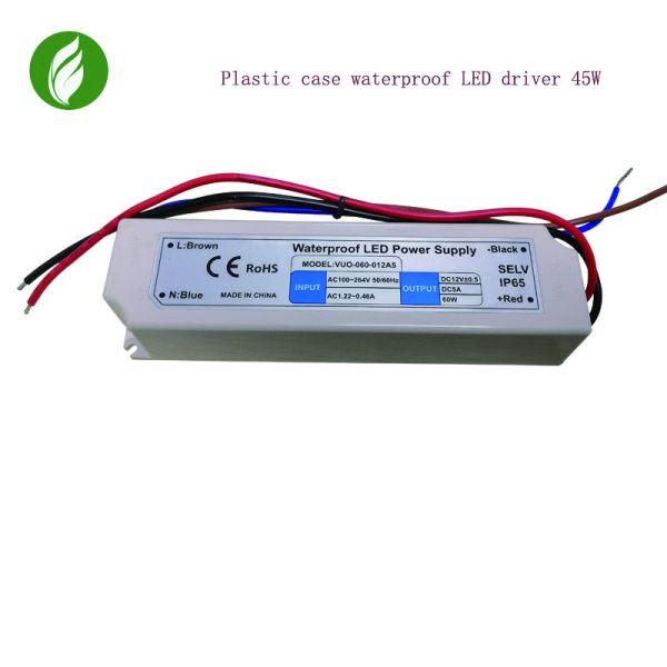 Quality Waterproof IP67 12V Strip Light LED Driver Lightweight For Refrigerator for sale