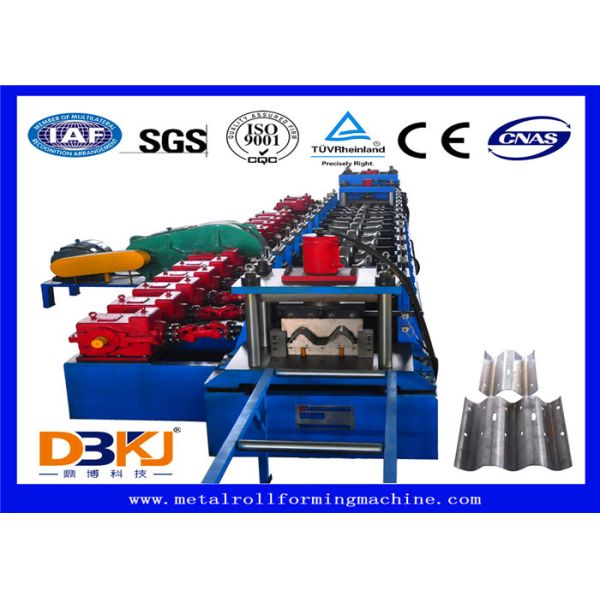 Quality Highway Guardrail Roll Forming Machine Equipment 20m / Min Speed for sale