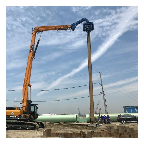 Quality 45-60T Hydraulic Pile Driver For Excavators , Hydraulic Pile Driving Machine for sale