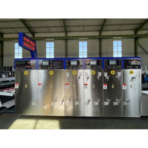 Quality Converting Box Flexo Printer Slotter Die Cutter Machine for sale