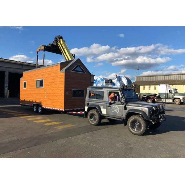 Quality Fast Delivery Mini Caravan Travel Camper Camping Tiny House On Wheels for sale