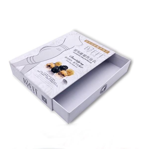 Quality Luxury Gold Stamping Underwear Packaging Box Cardboard Paper Material for sale