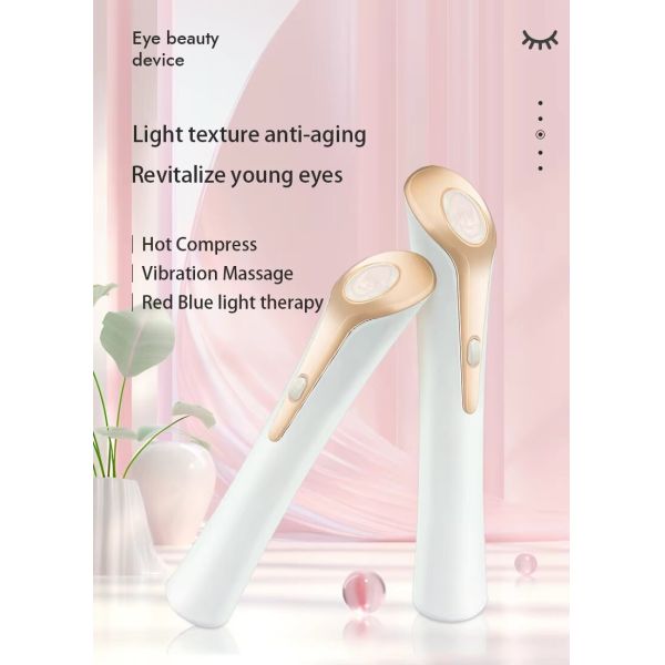 Quality EMS Heating Vibration Facial Beauty Massager Electric Jade Eye Beauty Device 1.8W for sale