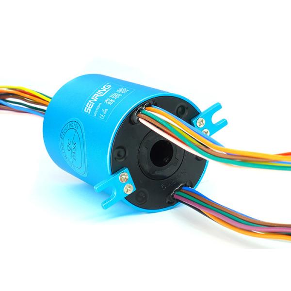 Quality Higher Rotating Accuracy Hollow Shaft Through Hole Slip Ring for sale