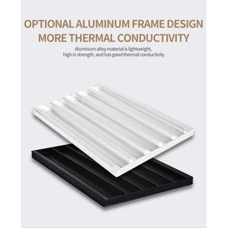 Non Stick 5 Waves Baguette Baking Pan French Bread Mold Baguette Tray