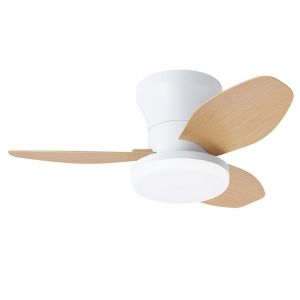 Quality Wholesale 35-inch Home Bedroom Living Room Ceiling Fan with Light Low Floor for sale